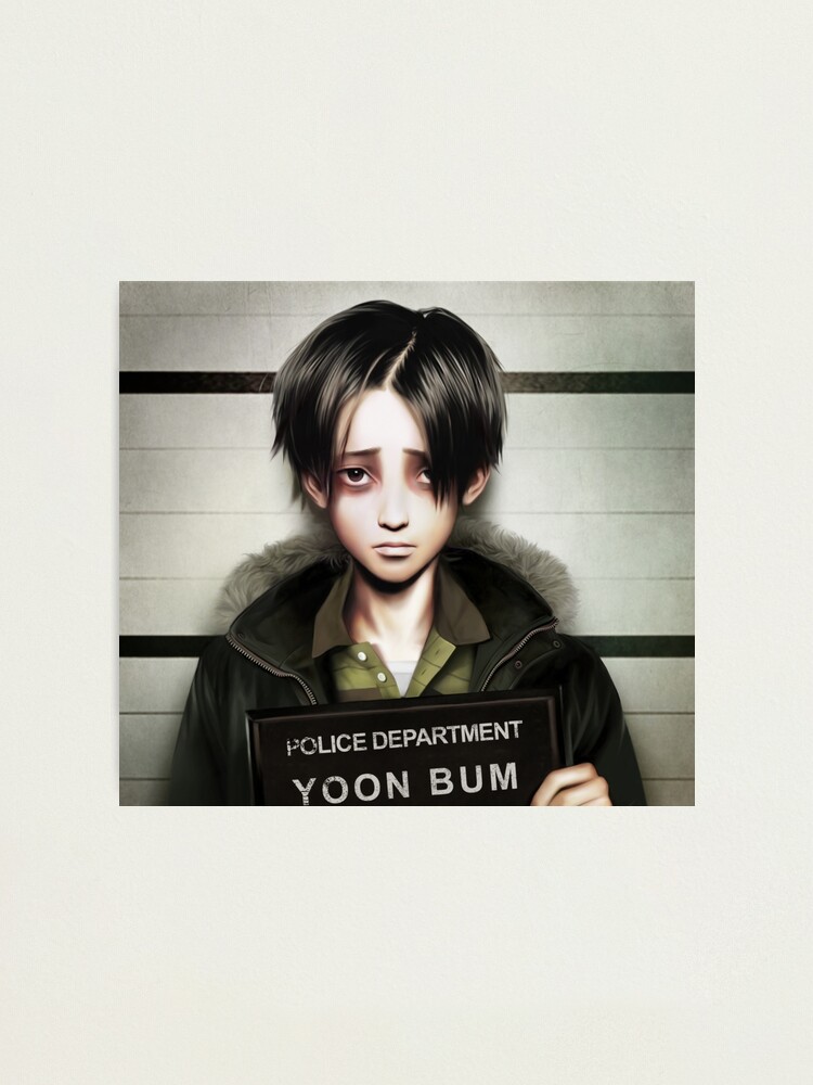 "Yoon Bum fanart from Killing Stalking manhwa" Photographic Print by ...