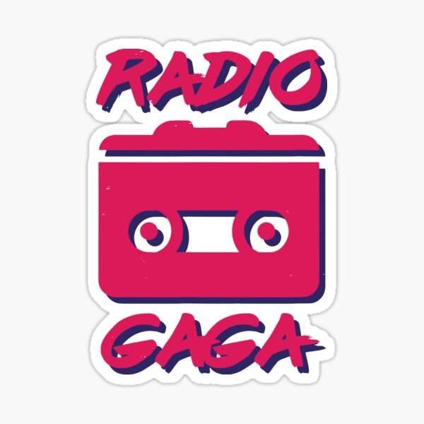 "Radio Gogo Fan 80s Edition" Sticker for Sale by LutherZeml | Redbubble