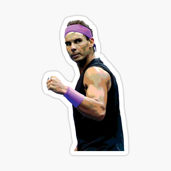 "Rafa" Sticker for Sale by Max Willis | Redbubble