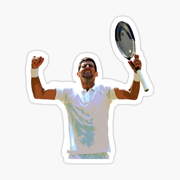 "Novak" Sticker for Sale by maxiii23 | Redbubble