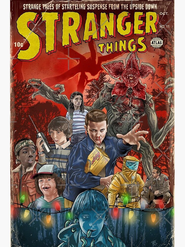 "Stranger things comic" Art Print by Gingerschnapps | Redbubble