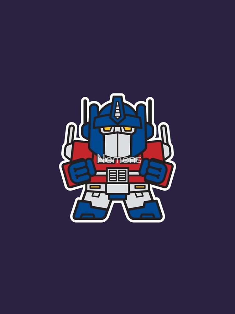 "Mitesized Prime - Cute Chibi Transformer" iPhone Case for Sale by ...