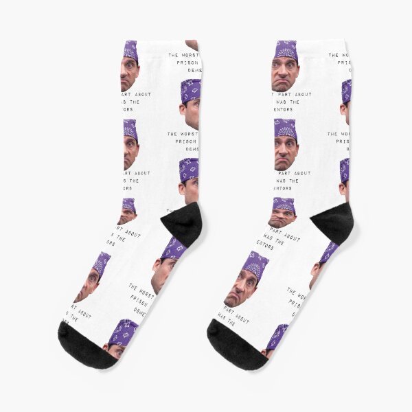 "Prison Mike" Socks for Sale by dropkickqueen | Redbubble