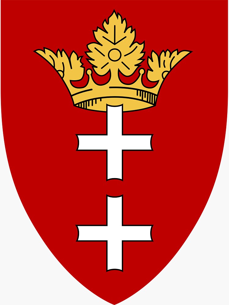 "Freie Stadt Danzig- Free City of Danzig- Gdansk" Sticker for Sale by ...