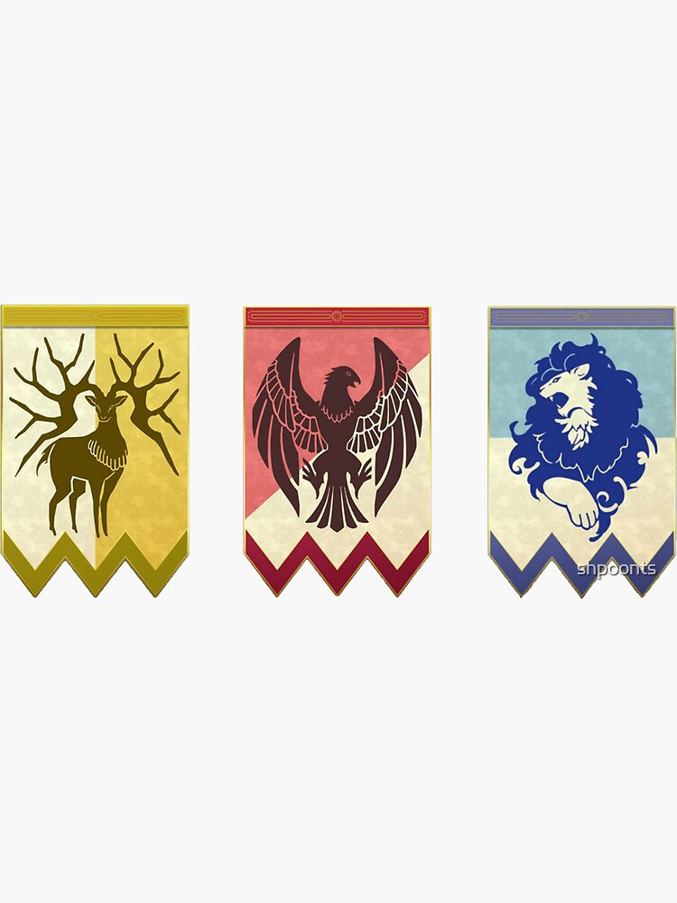"FE3H Banners" Sticker for Sale by shpoonts | Redbubble
