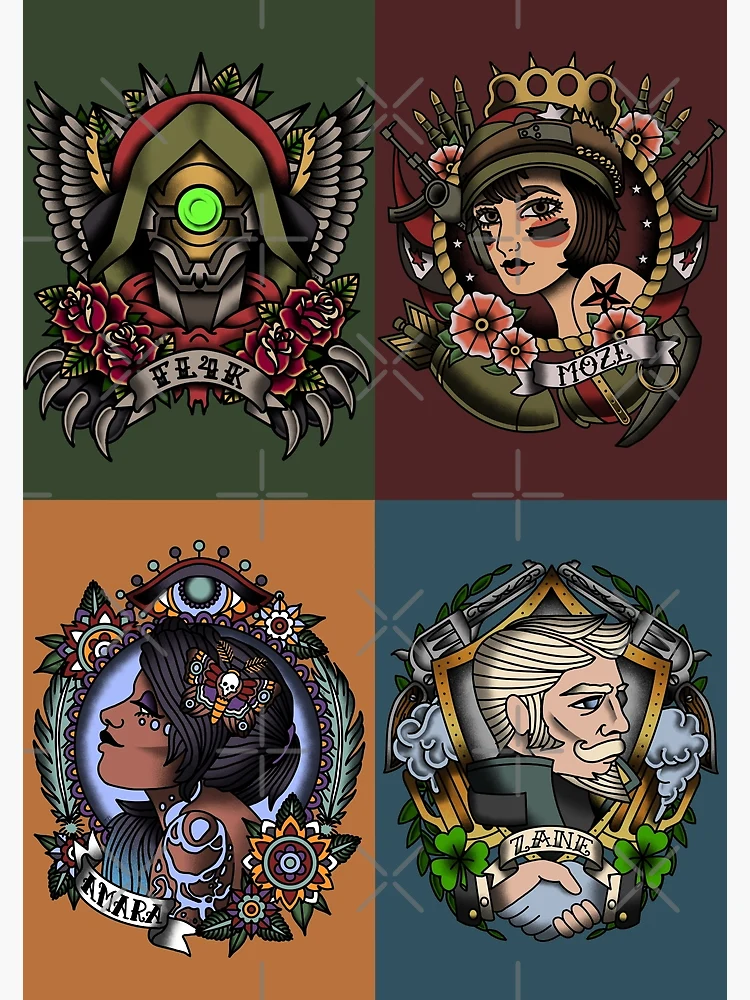 Borderlands tattoo - Bronctattooaus.com