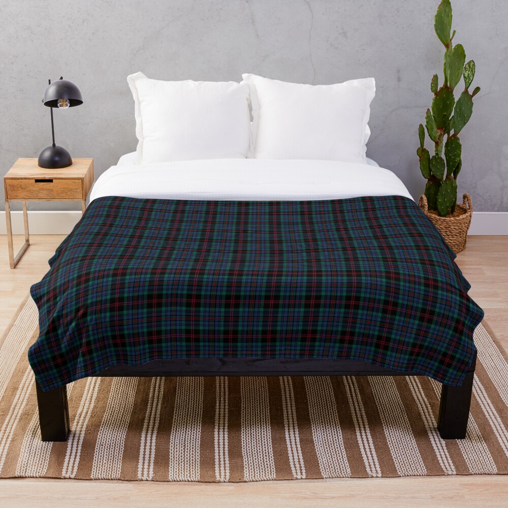 "Daly Tartan Pattern Irish Plaid" Throw Blanket for Sale by plaidwerx ...