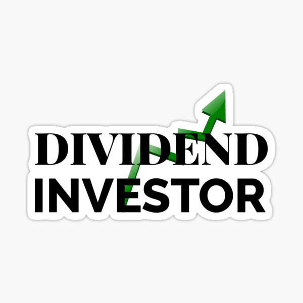 "Dividend investor" Sticker for Sale by rehatschek | Redbubble