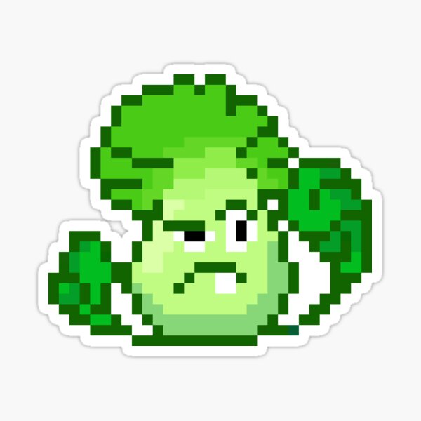 "Bonk Choy" Sticker by DragonmasterDX | Redbubble
