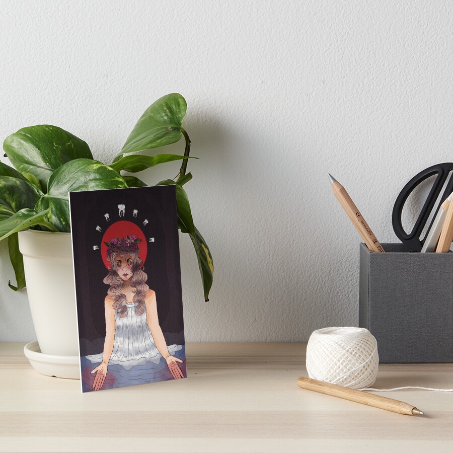 "Sharp Objects Amma Crellin Persephone" Art Board Print by ...