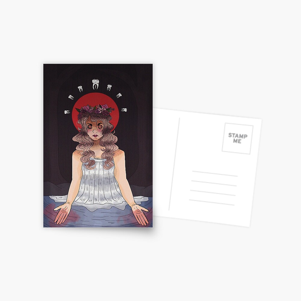 "Sharp Objects Amma Crellin Persephone" Postcard by misnamedplants ...