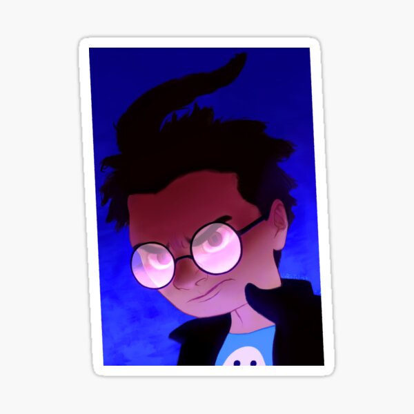"The Dib Human" Sticker for Sale by WaffleTallest | Redbubble