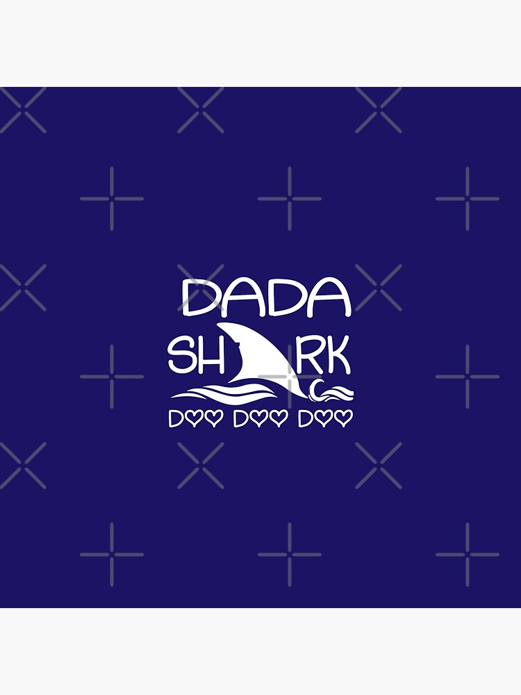 "Dada Shark" Sticker for Sale by enami | Redbubble