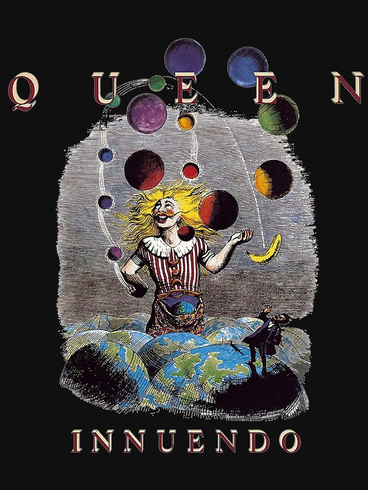 "Queen Innuendo" T-shirt for Sale by korywyvill | Redbubble | queen t ...