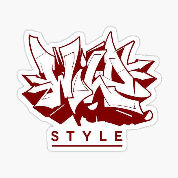 "Wild Style" Sticker for Sale by 2wear | Redbubble
