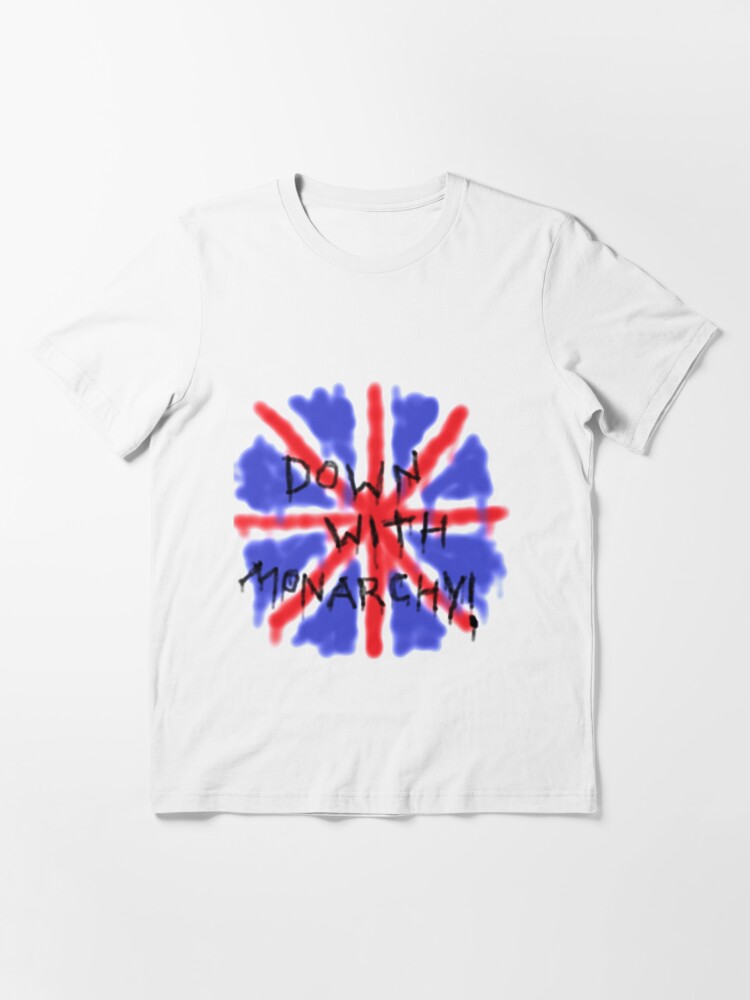 "Down with Monarchy" T-shirt for Sale by EijaOL | Redbubble | down t ...