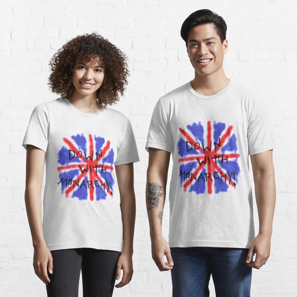 Down With Monarchy T Shirt For Sale By Eijaol Redbubble Down T Shirts Monarchy T Shirts 