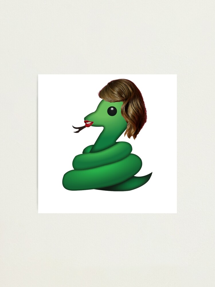 "taylor swift snake emoji" Photographic Print by true-crime | Redbubble