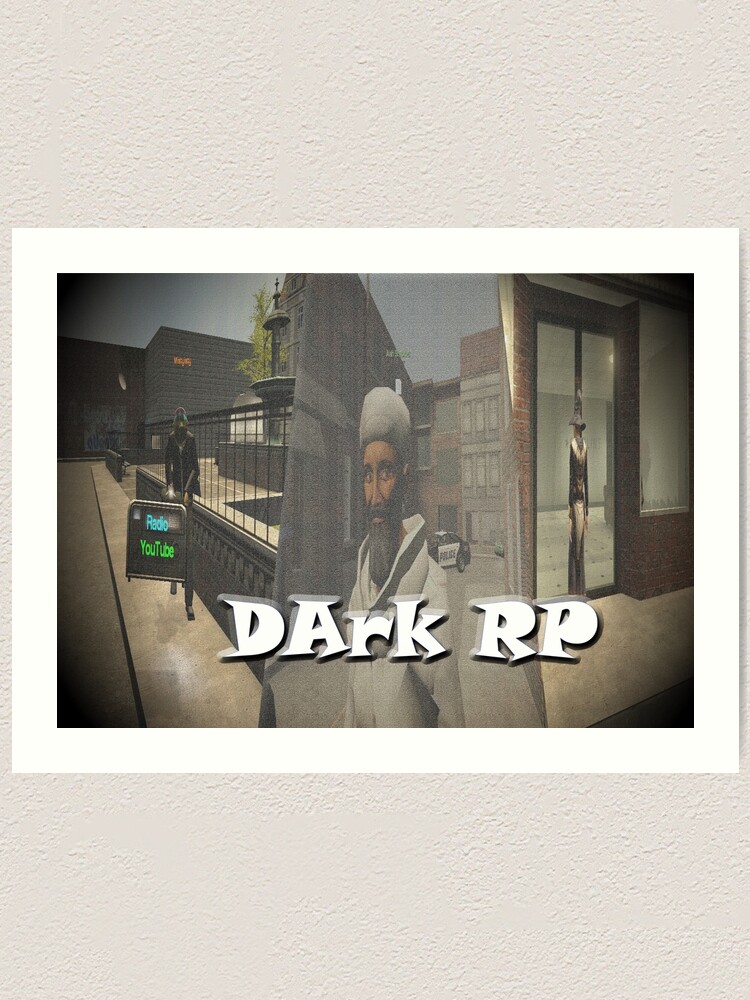 "GMOD DarkRP Poster" Art Print for Sale by Hazza109 | Redbubble