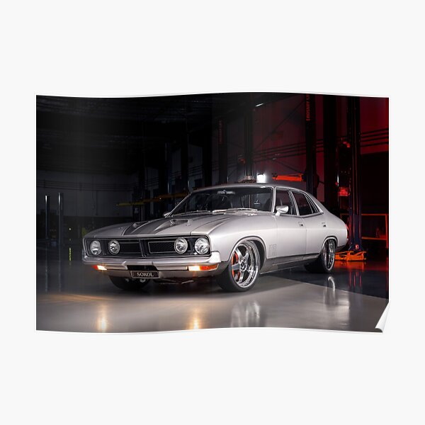 "Tomi's SOKOL Ford Falcon" Poster for Sale by HoskingInd | Redbubble