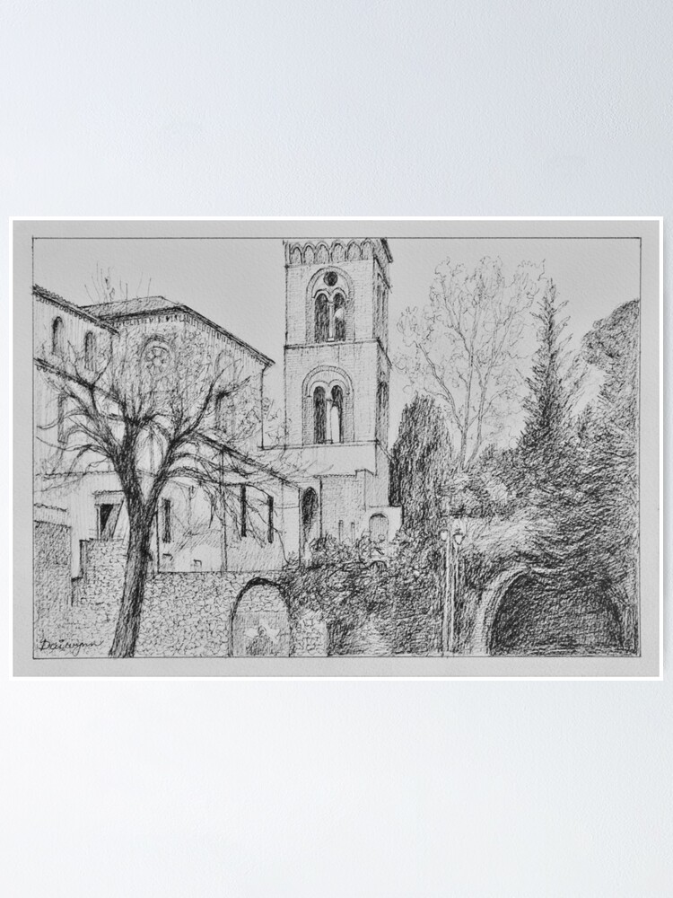"Il Duomo di Ravello, Italy" Poster by daiwynn | Redbubble