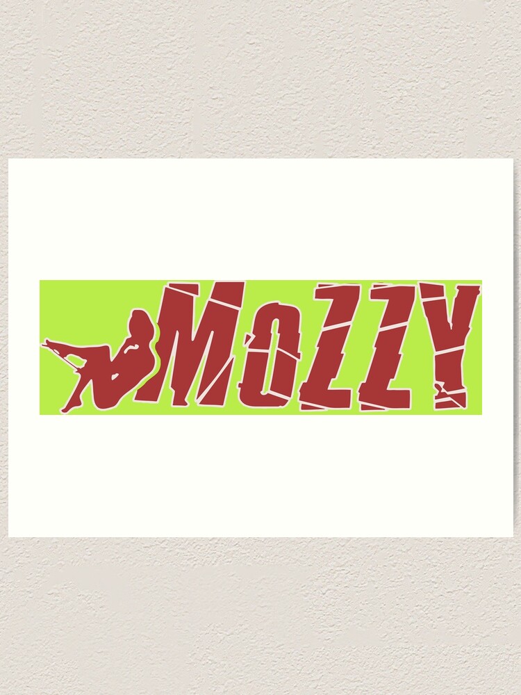 "mozzy merch" Art Print for Sale by anijukama | Redbubble