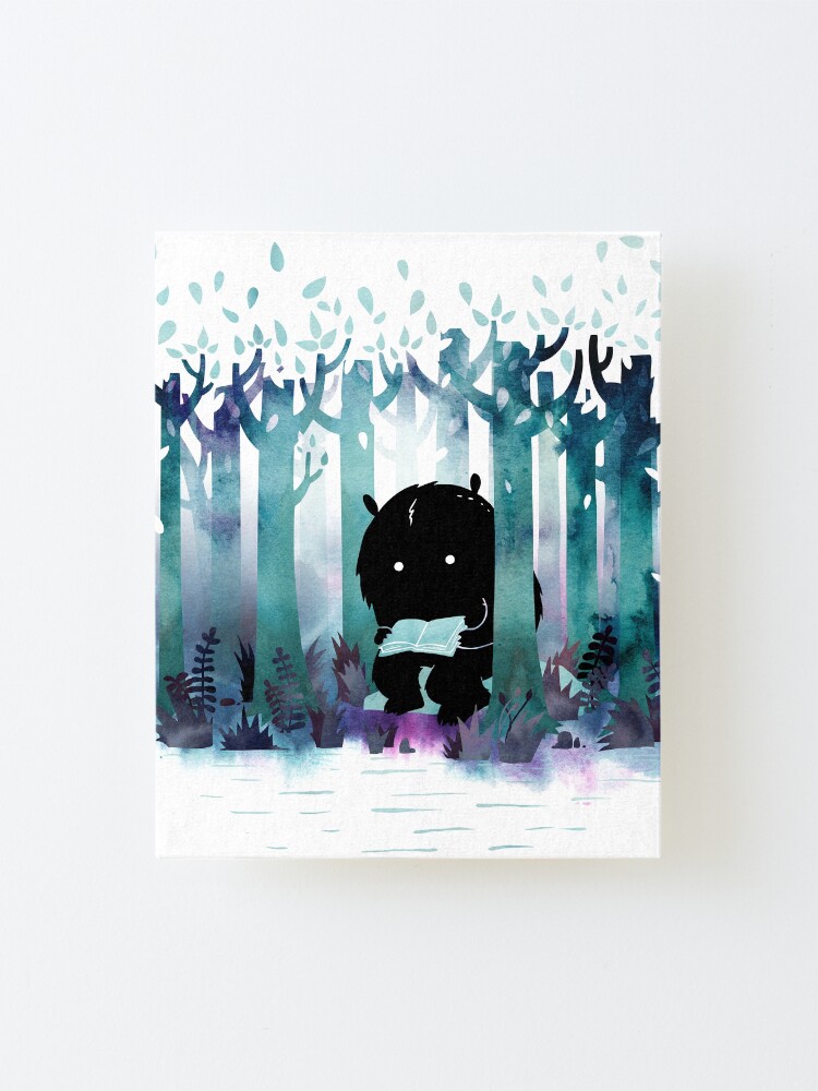 "Ein ruhiger Ort" Aufgezogener Druck von littleclyde | Redbubble