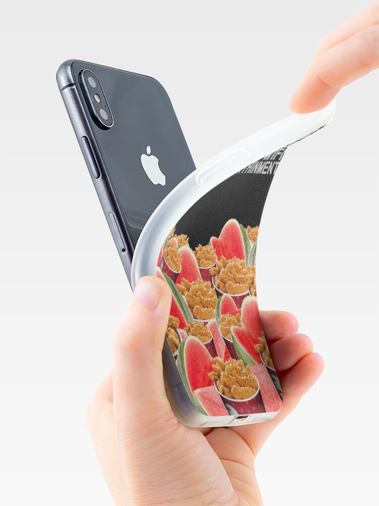 "TriHard KFC and Watermelon poster" iPhone Case for Sale by MadsPoulsen ...