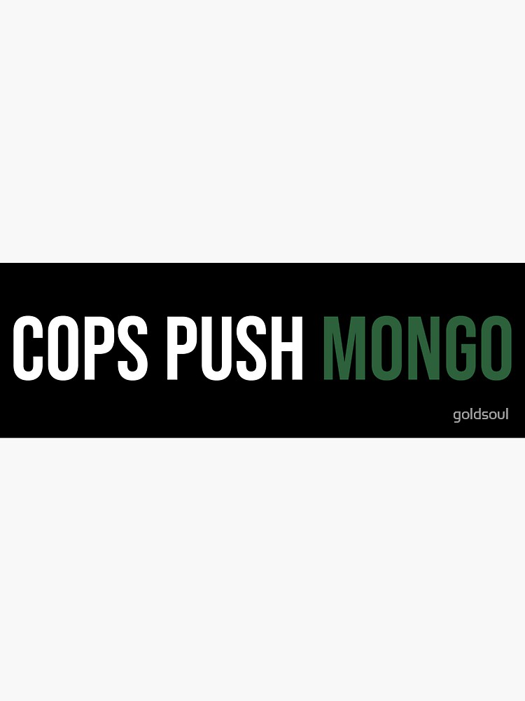"THPS Cops Push Mongo" Sticker for Sale by goldsoul | Redbubble