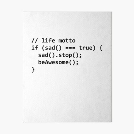 "Programmer Life Motto Computer Scientist Nerd Computer Science" Art ...