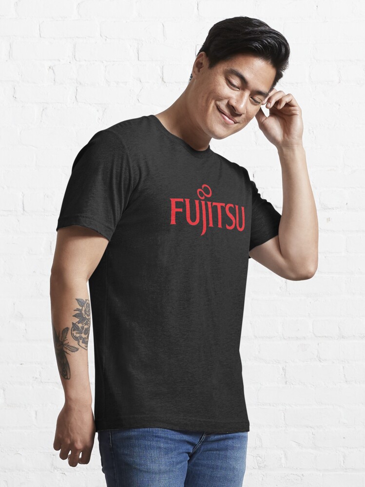 "Fujitsu Multinational Information Technology Logo Red" T-shirt for ...