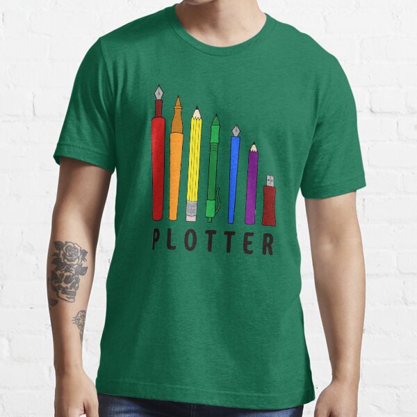 "Plotter" T-shirt for Sale by whimsystation | Redbubble | writer t ...