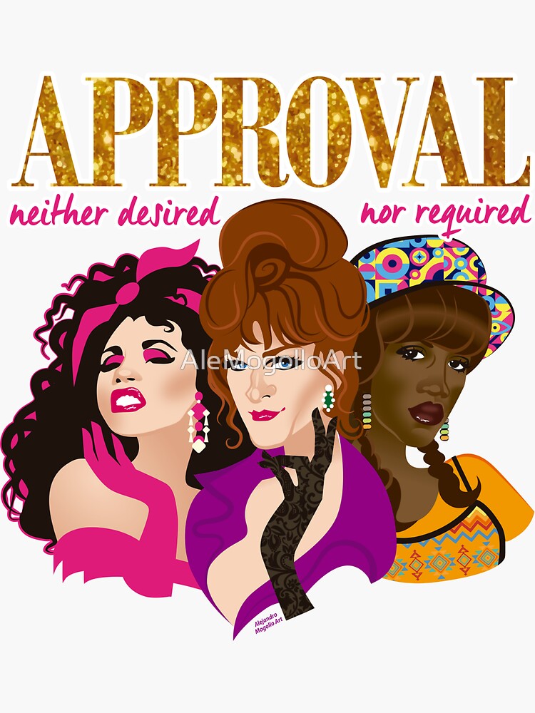 "Approval not required" Sticker for Sale by AleMogolloArt | Redbubble