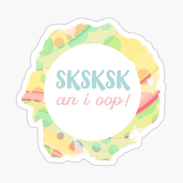 "An I Oop Vintage Retro Beachy Vibes Pastel SKSKSK Gifts for Girls ...