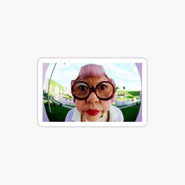 "Mrs. Kwan from The Cat in The Hat" Sticker by adambrodsky | Redbubble