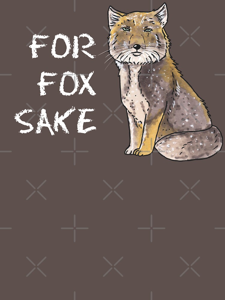 "Unimpressed tibetan fox - Animal series" T-shirt for Sale by ...