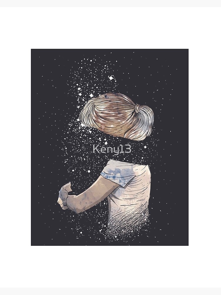 "Hugging space " Art Board Print for Sale by Keny13 | Redbubble