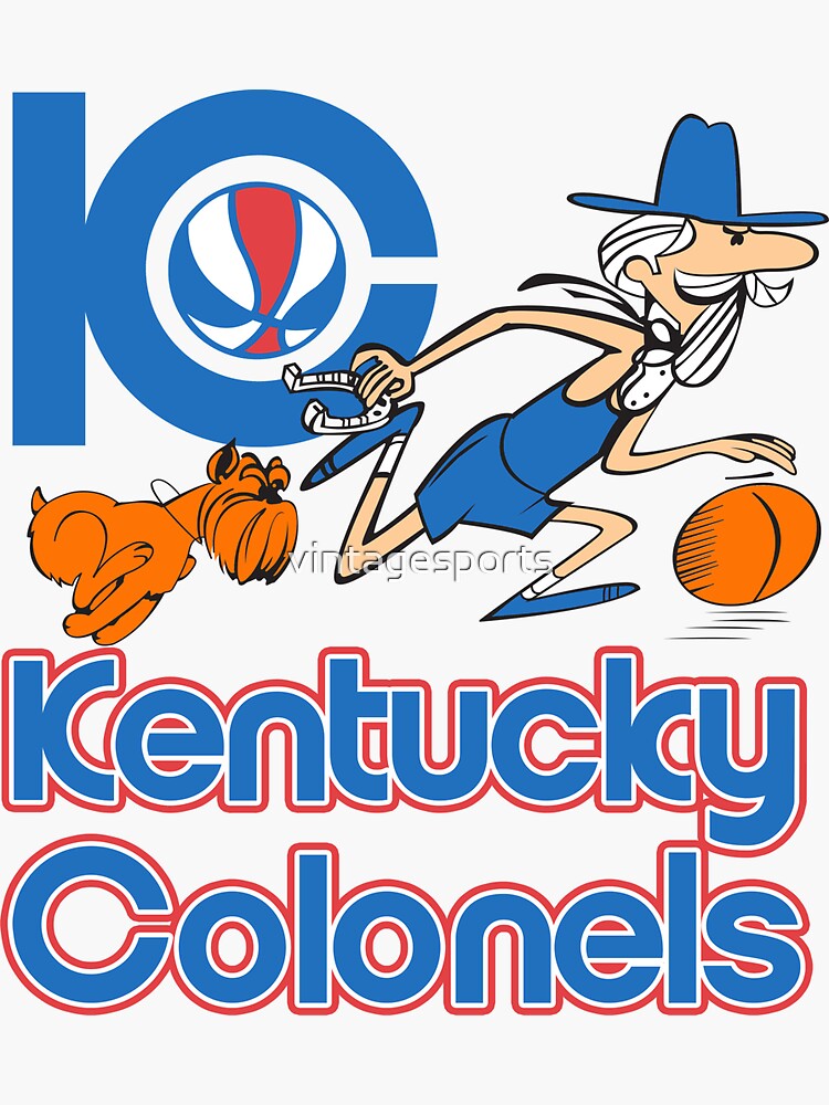 "Kentucky Colonels" Sticker for Sale by vintagesports | Redbubble