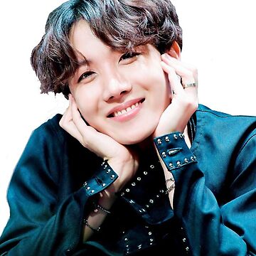 "Hobi Smile" Sticker for Sale by luizaliz | Redbubble