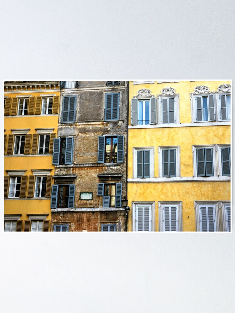 "Roman Windows" Poster for Sale by HarryOldmeadow | Redbubble