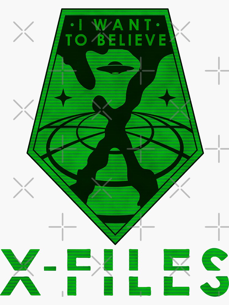 "X-Files - Enemy Unknown" Sticker for Sale by JalbertAMV | Redbubble