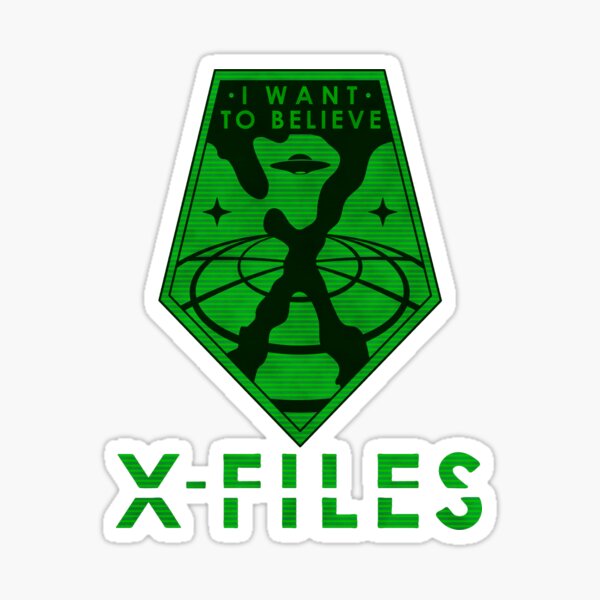 "X-Files - Enemy Unknown" Sticker for Sale by JalbertAMV | Redbubble