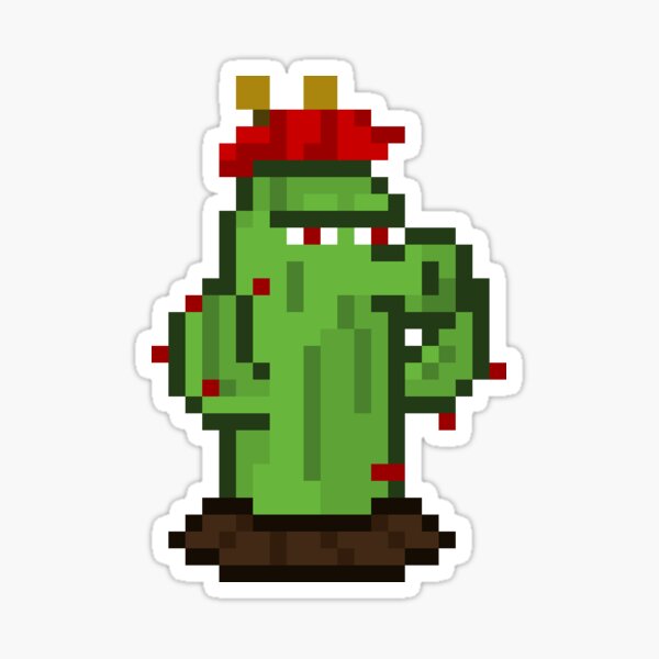 "Cactus" Sticker for Sale by DragonmasterDX | Redbubble