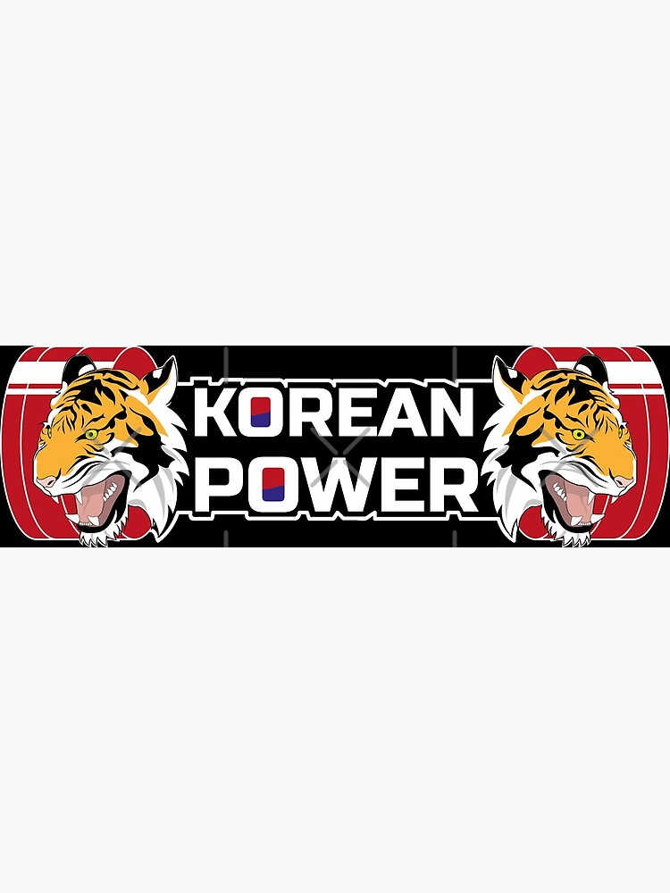 "korean power" Canvas Print by Dielissa | Redbubble