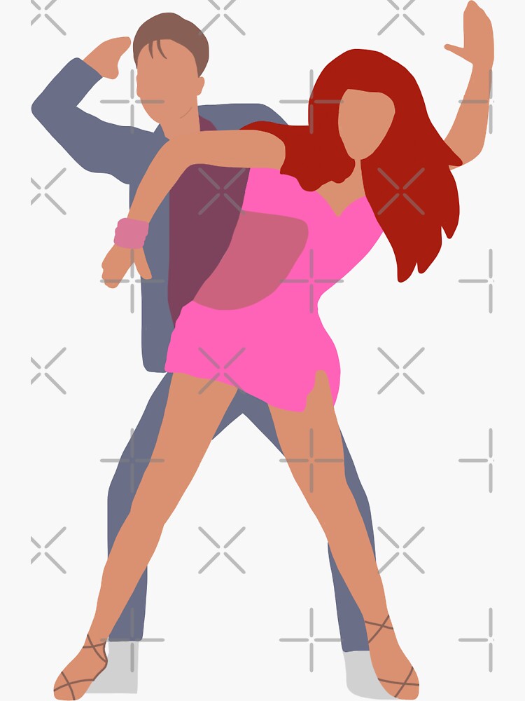 "joe and dianne jive " Sticker for Sale by scooptroop | Redbubble