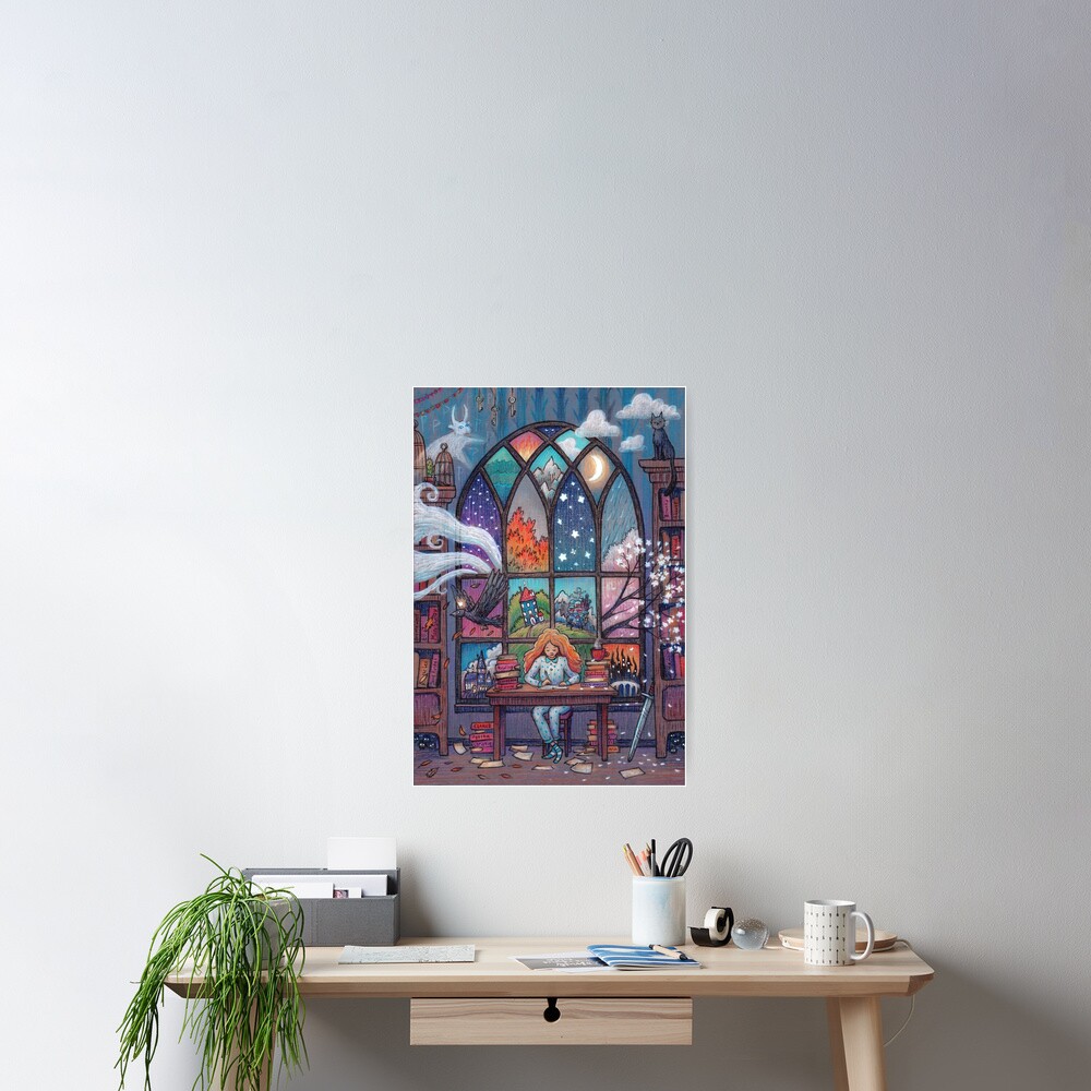 "Imagination" Sticker for Sale by illustore | Redbubble