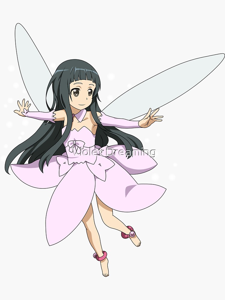 "Yui, Fairy Ver." Sticker for Sale by Violet Dreaming | Redbubble