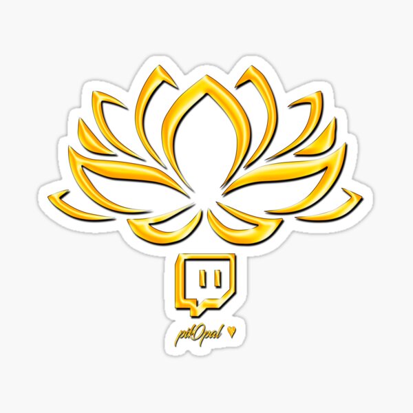 "Lotus Logo 1" Sticker for Sale by dsgcreations | Redbubble