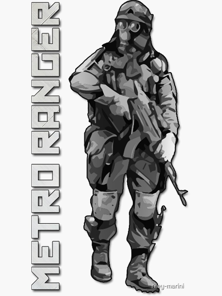 "Metro Ranger" Sticker for Sale by riley-marini | Redbubble