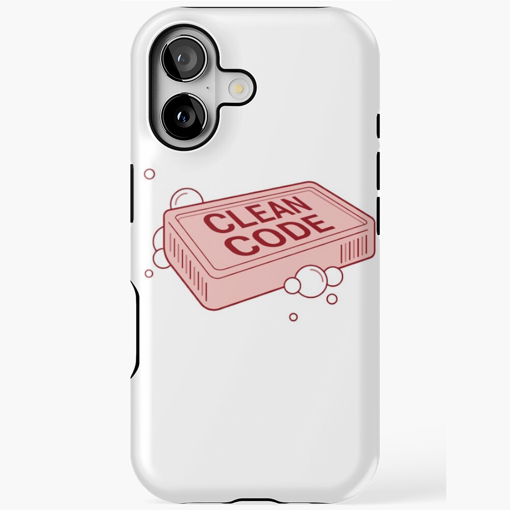 "clean code" Sticker by yourgeekside | Redbubble